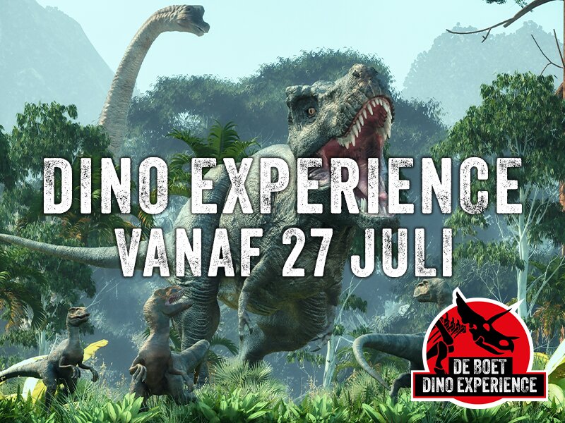 De Boet Dino Experience - Tuincentrum De Boet