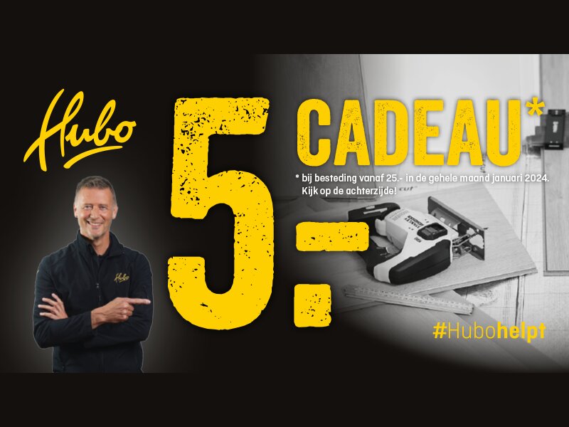 Kortingsbon € 5 bij Hubo - Tuincentrum De Boet
