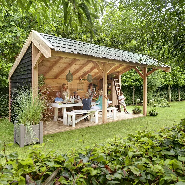 Douglas overkappingen voor elke tuin | De Boet