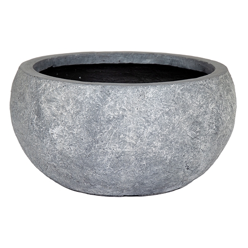 Mega Arizona Bullet Bowl Washed Grey - Ø56x28 cm | De Boet
