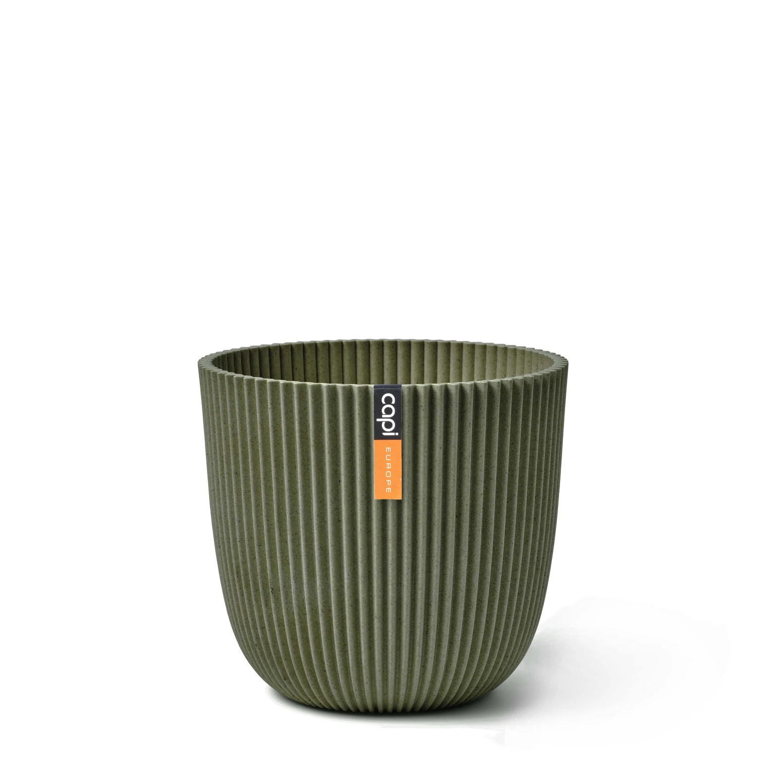 Capi Pot Bol Groove Kunstgras Groen - 16,5x15 cm | De Boet