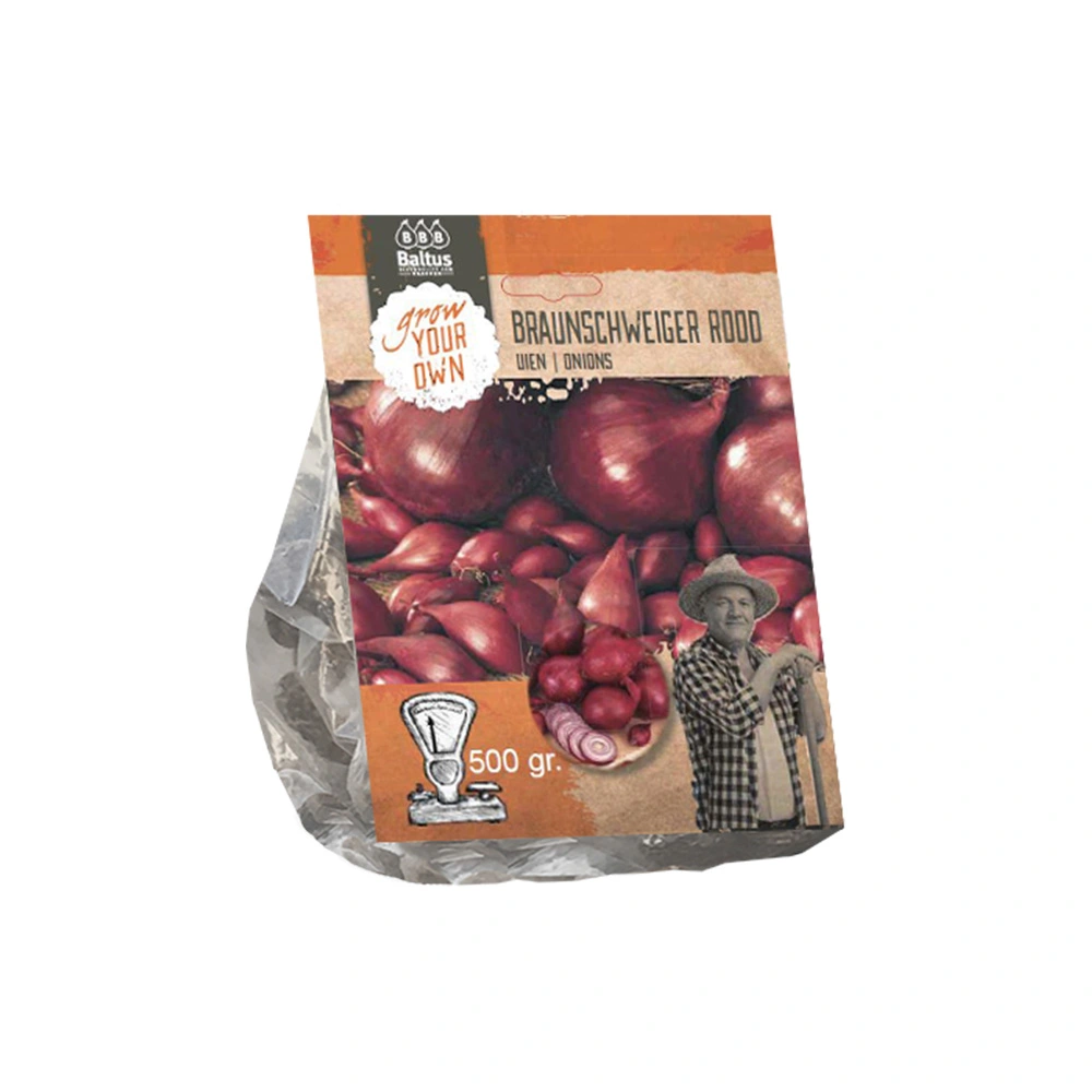 Baltus Uien Braunschweiger Rood - 500 gr | Tuincentrum De Boet