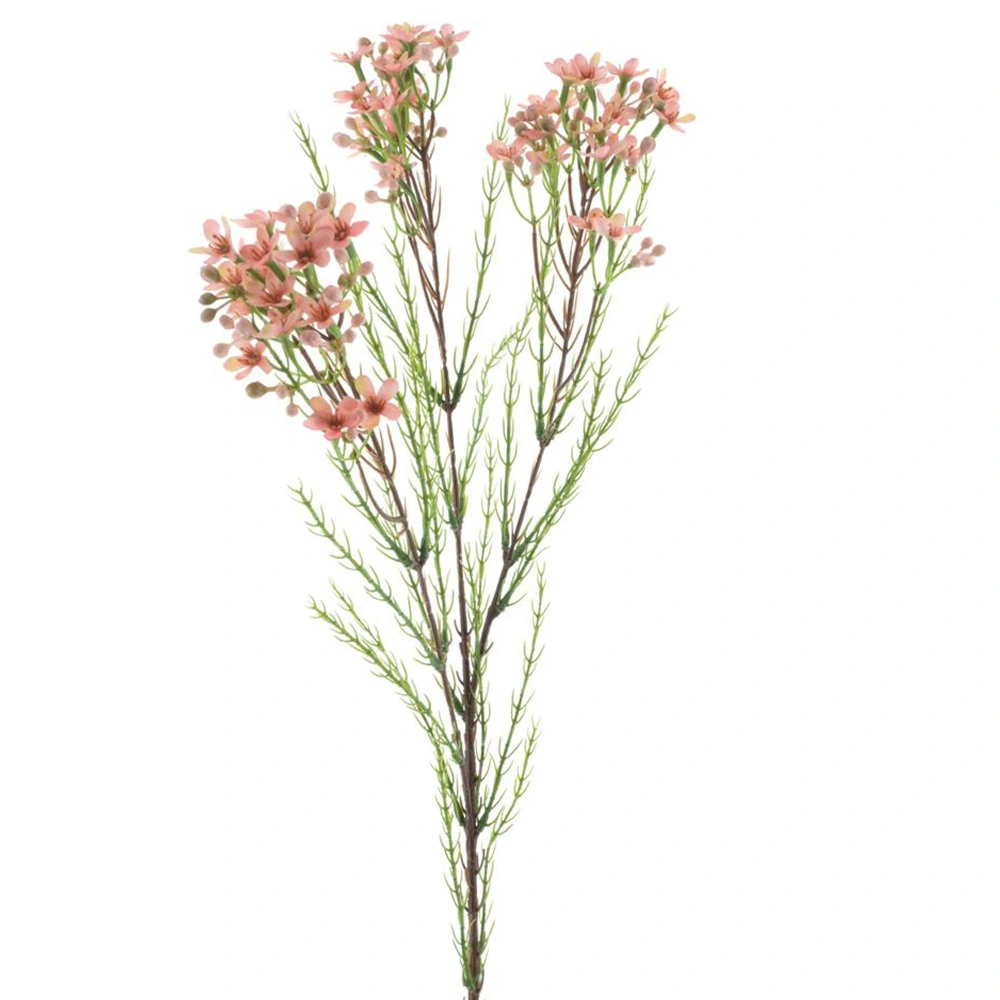 Kunsttak Was Flower Pink - 78 cm | Tuincentrum De Boet